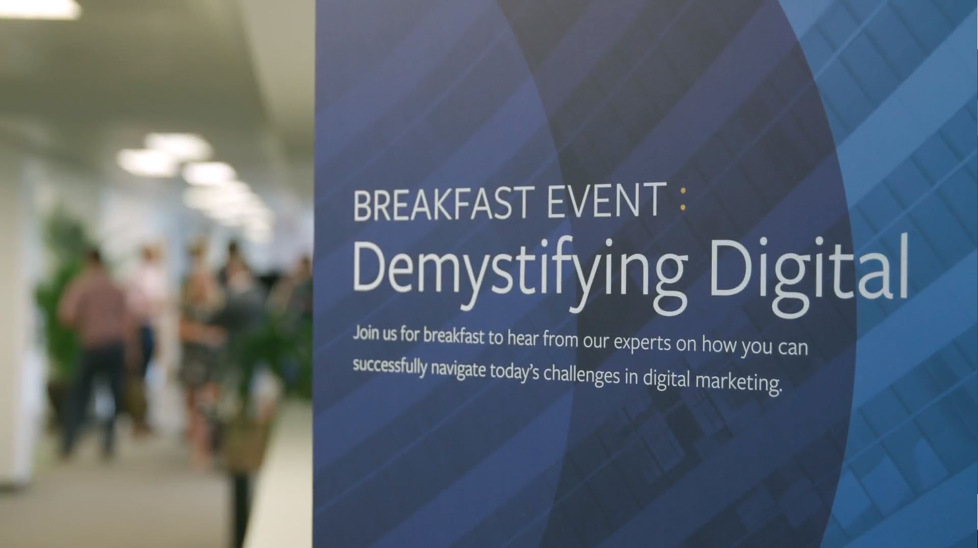 Hear our digital experts share their expertise at our Demystifying ...